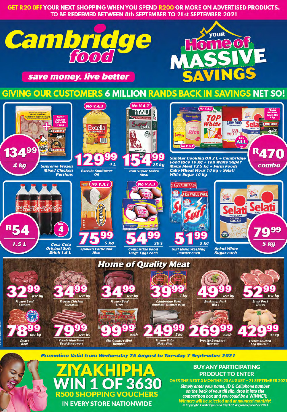 Cambridge Food Leaflets - Cambridge Food